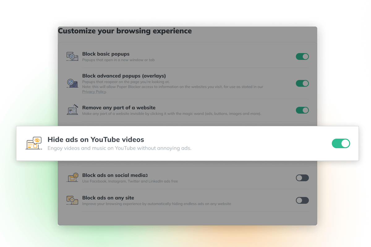 How to Block YouTube Ads on Chrome using Poper blocker