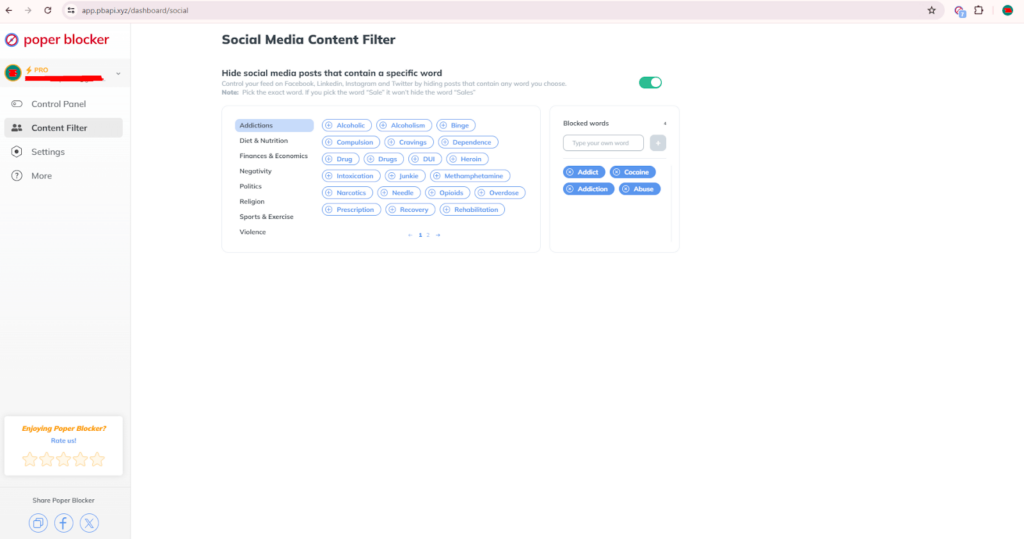 Simple Tips to Declutter Social Media Feeds | Poper Blocker